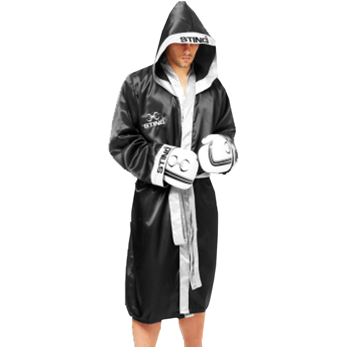 Robe Boxing Fight Day Black 3M - Uno Sports